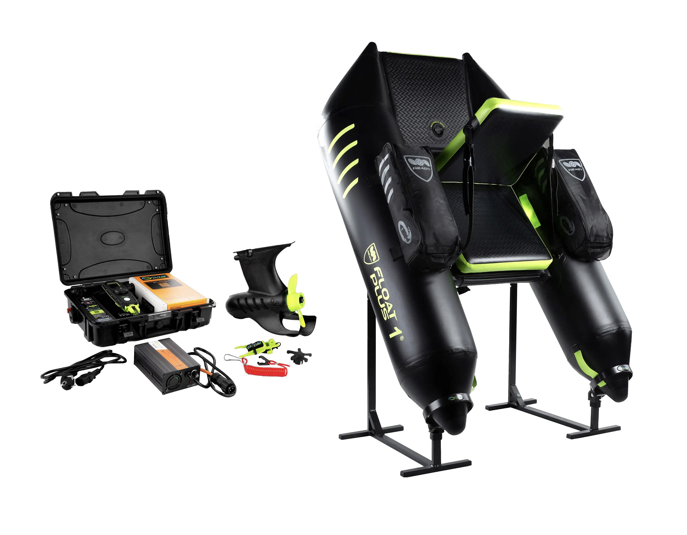 Float Plus 1 Bellyboat + Float Plus Pro 2 -combo Kelluntarengas ...