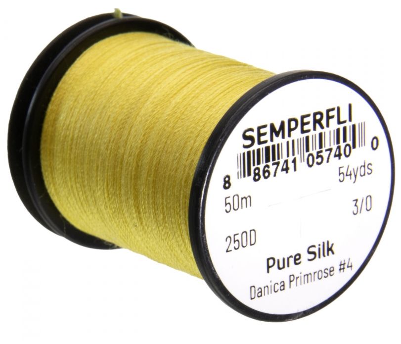 Semperfli Pure Silk 3/0 Perinteinen silkkilanka perhonsidontaan - Ruoto ...