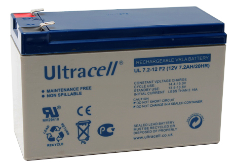UltraCell 12V 7Ah AGM AGM-akku - Ruoto.fi verkkokauppa