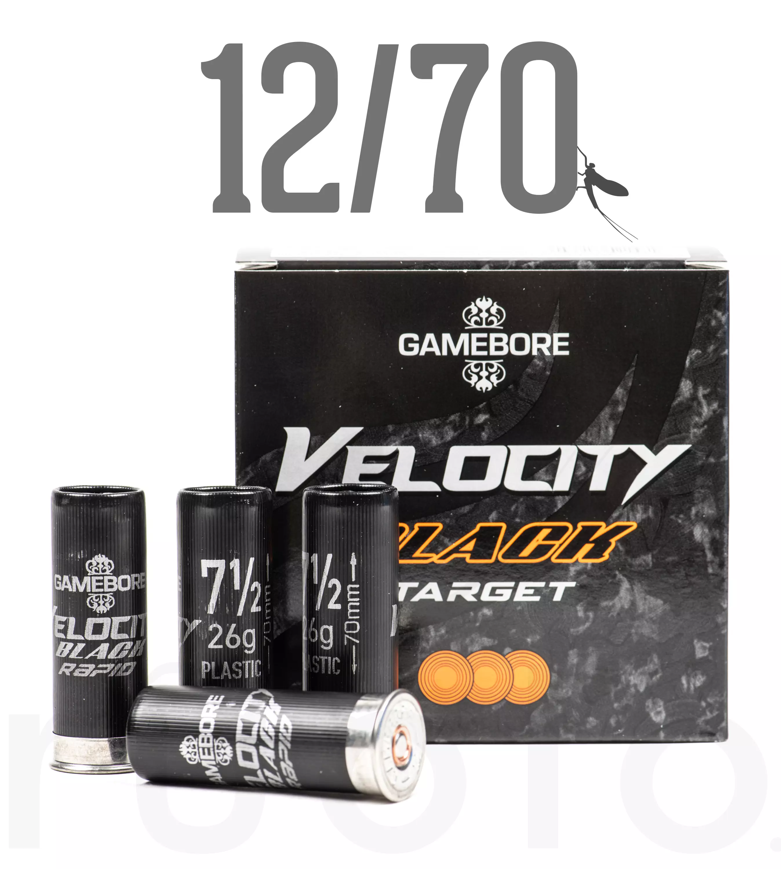 12/70 Gamebore Veloce Black Target 26g 7,5 - Ruoto.fi verkkokauppa