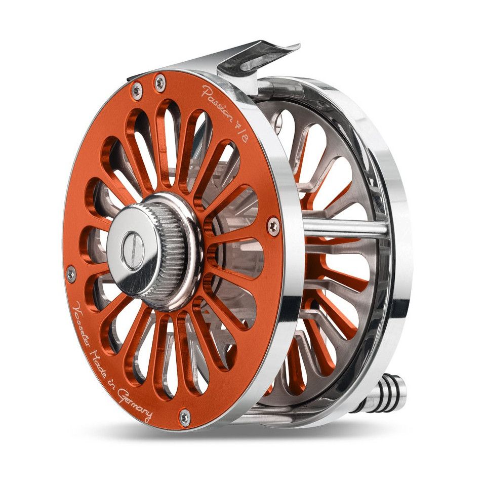 Vosseler Passion Fly Reel Aluminium Orange - Ruoto.fi verkkokauppa