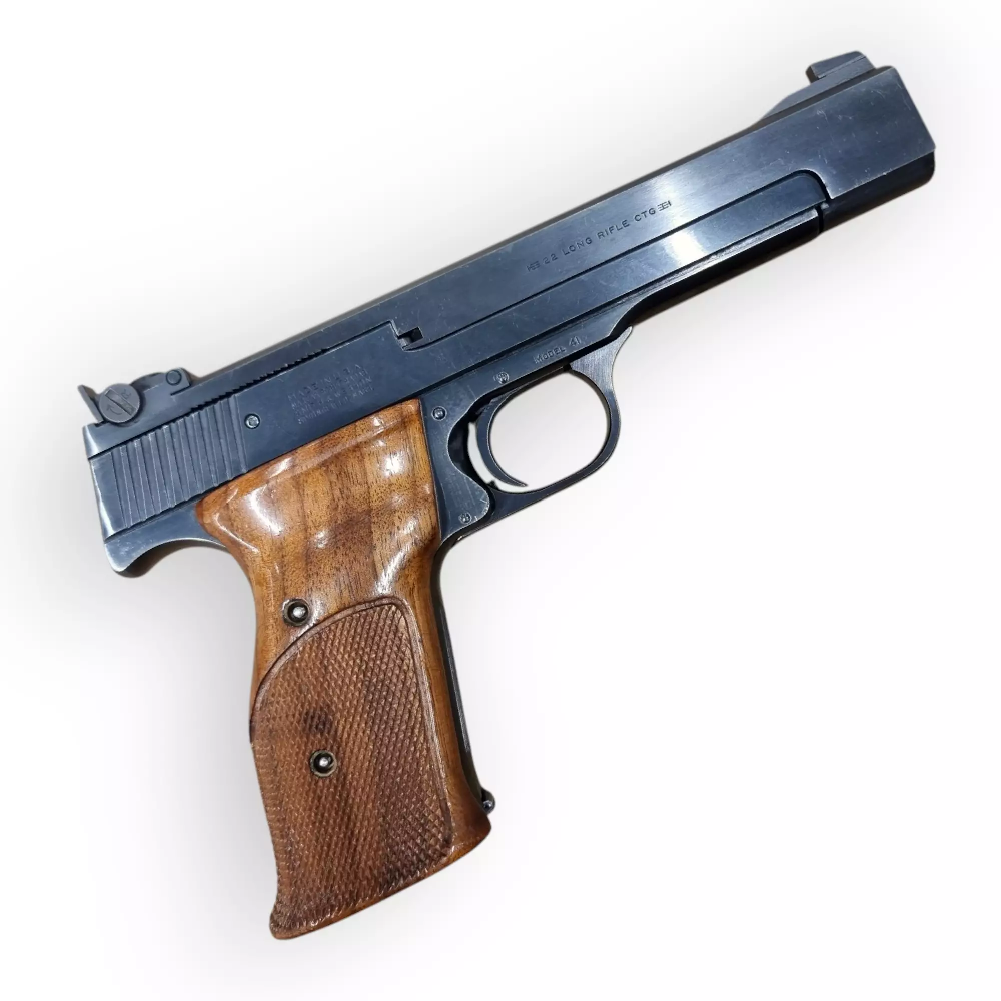Smith & Wesson Mod 41 .22 LR Käytetty pienoispistooli - Ruoto.fi verkkokauppa