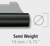 Blaser R8 Barrel Semi Weight 9,3x62 52cm 17x1 Vaihtopiippu, keskiraskas ...