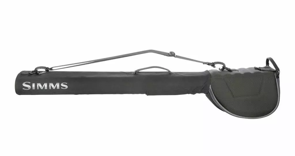 Simms GTS Double Rod Reel Case Carbon Käytetty vapalaukku kahdelle ...