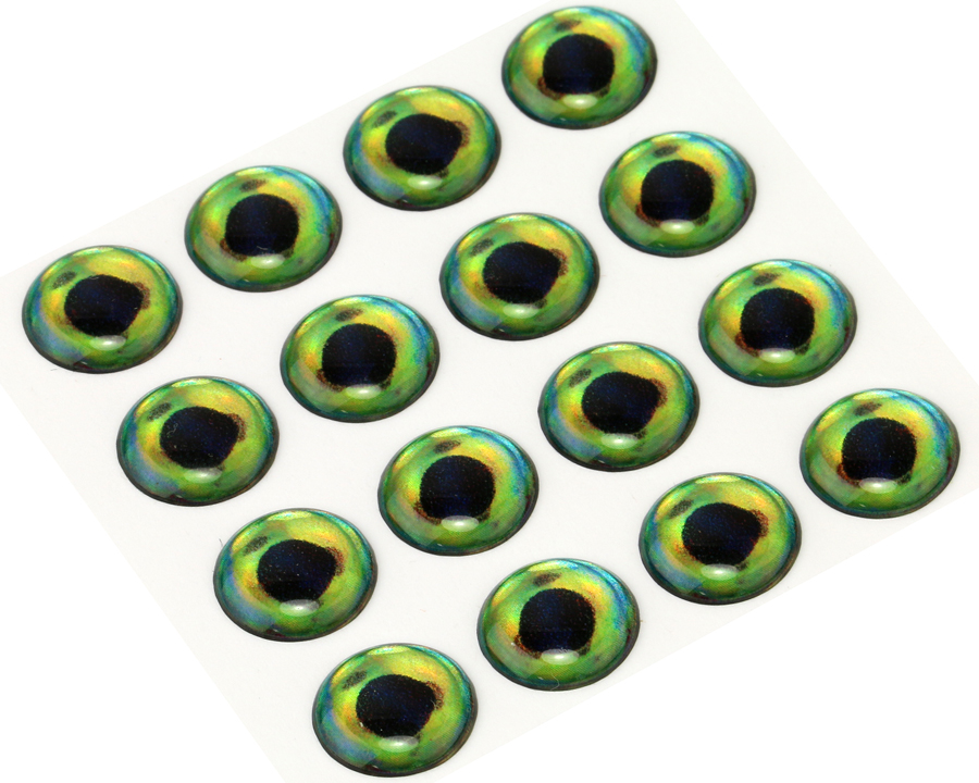 Sybai 3D Epoxy Fish Eyes 8mm -tarrasilmät 3D-epoksisilmä 20kpl - Ruoto ...