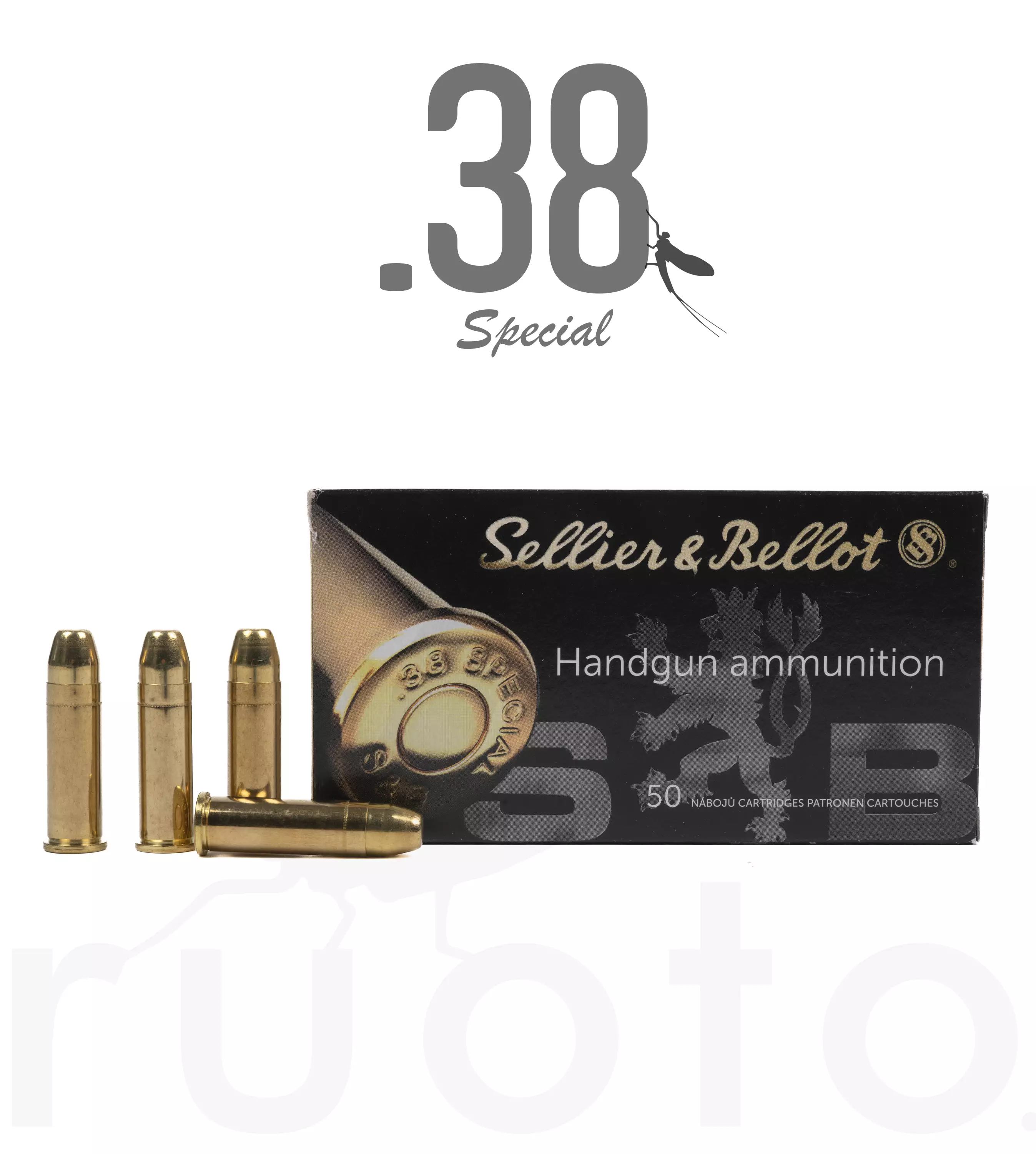 S&B FMJ .38 Special 10,25g - Ruoto.fi verkkokauppa