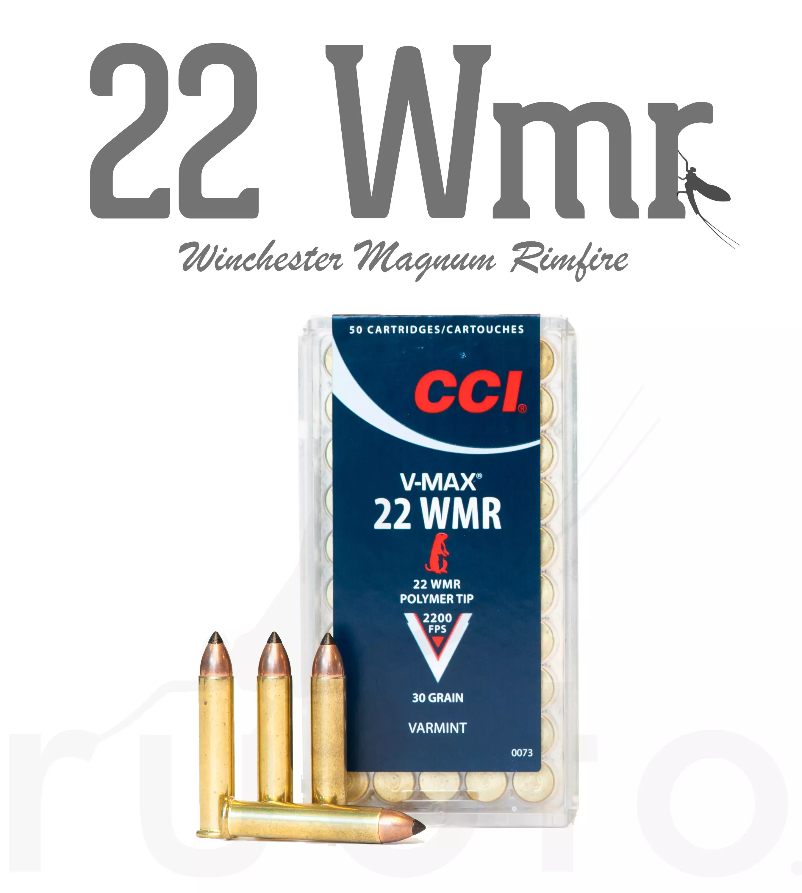 CCI V-Max Varmint .22 WMR 1,95g 50pcs Pienoiskiväärin patruuna .22 WMR, 50kpl - Ruoto.fi ...