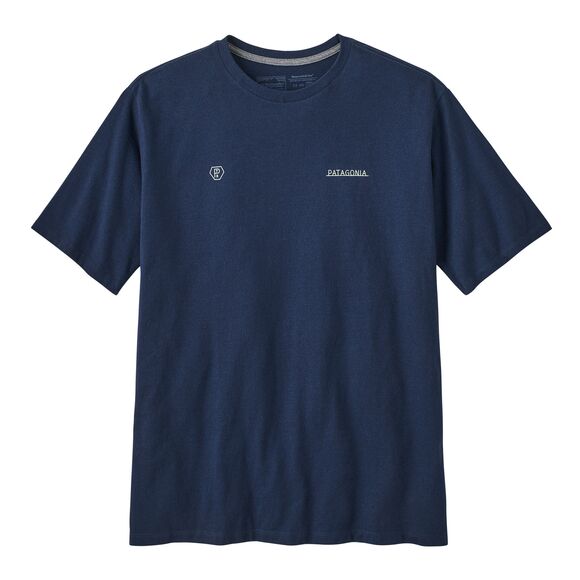 Patagonia M's Forge Mark Responsibili-Tee Lagom Blue - Ruoto.fi ...