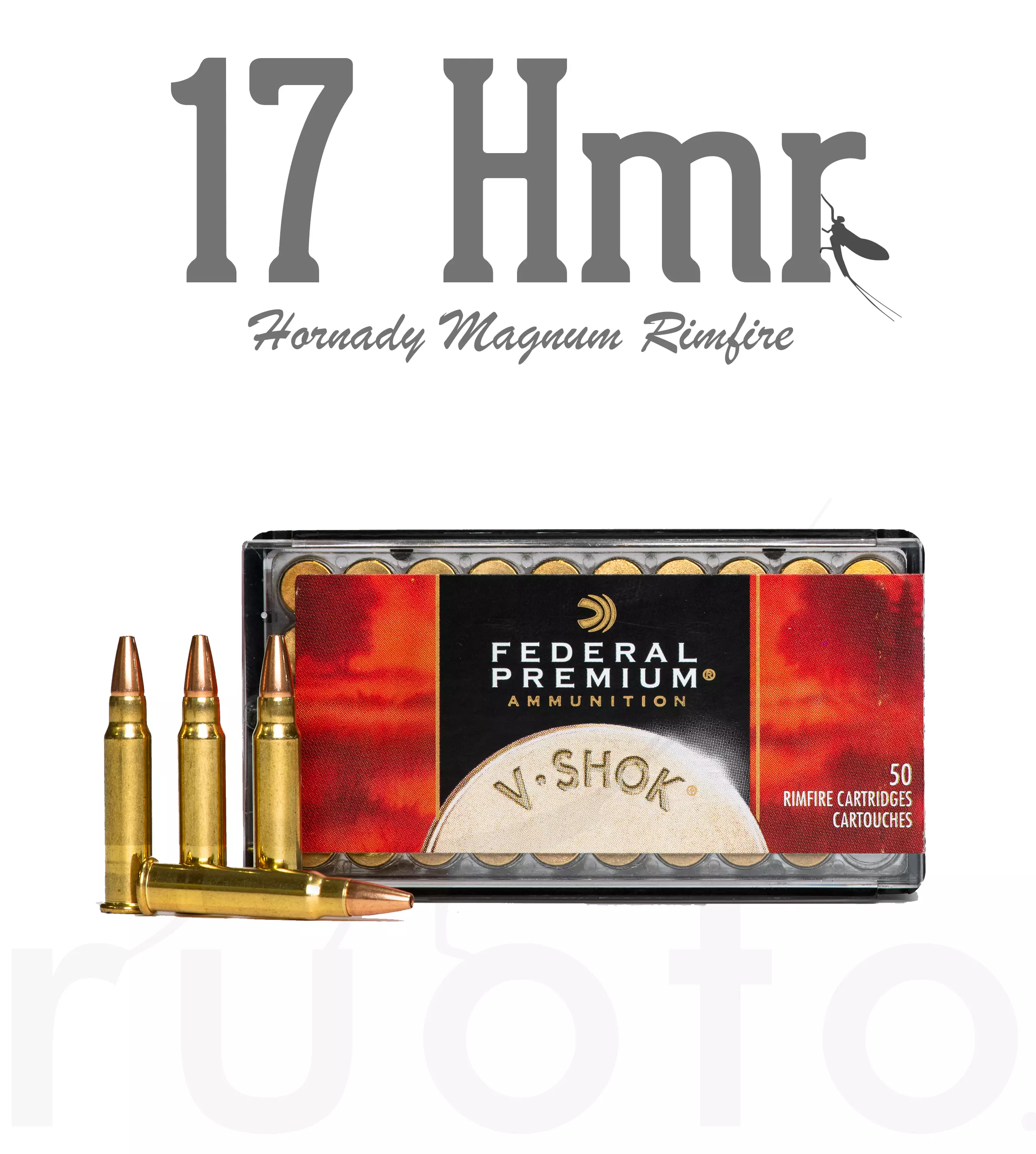 Federal V-Shok TNT HP .17 HMR 1,1g 50pcs Pienoiskiväärin patruuna .17 ...