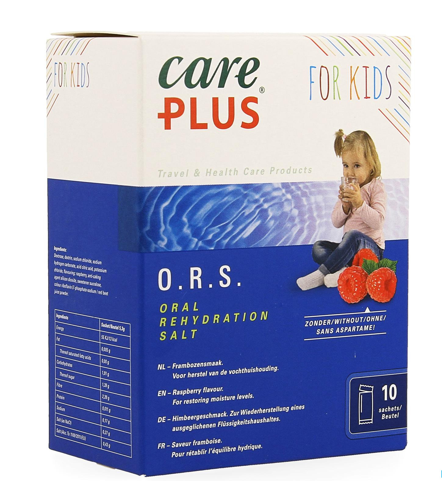 Care Plus Oral Rehydration Salt Kids Lasten nesteytyssuola - Ruoto.fi ...