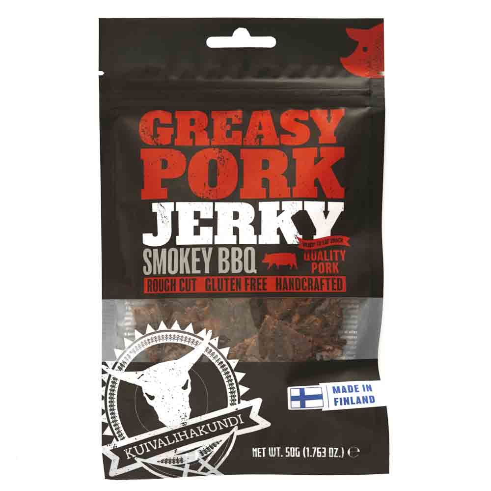 Kuivalihakundi Greasy Pork Jerky - Ruoto.fi verkkokauppa
