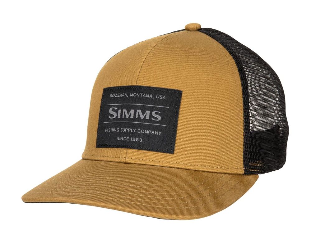 Simms Original Patch Trucker Cap Dark Bronze -lippis Trucker Lippis - Ruoto.fi verkkokauppa