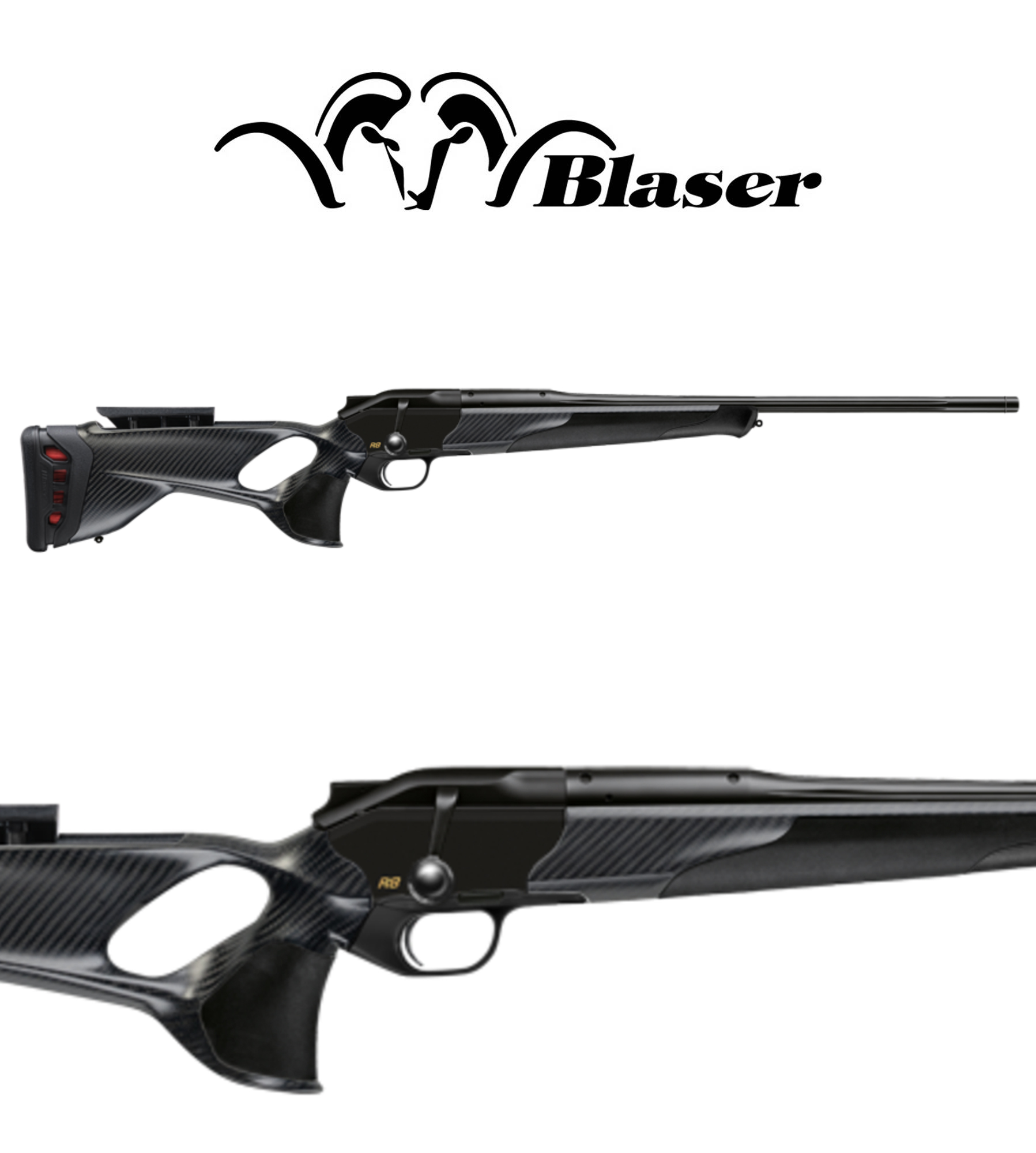 Blaser R8 Ultimate Carbon Adjustable ATZL DLC Fluted 6,5 PRC - Ruoto.fi ...