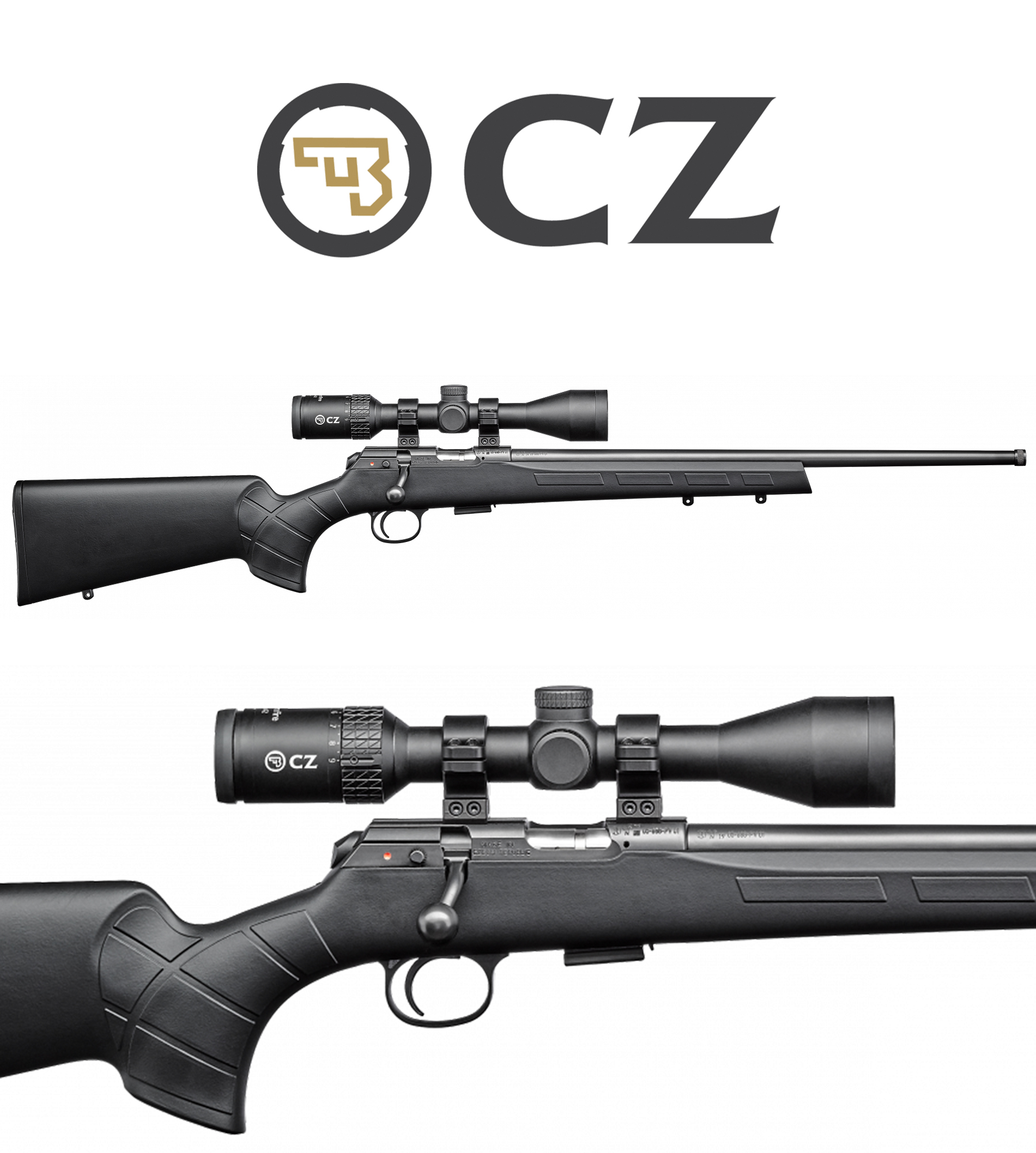 CZ 457 Synthetic .22 LR Combo - Ruoto.fi verkkokauppa